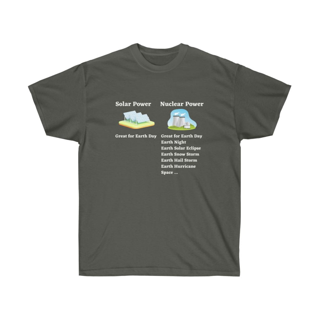Beyond Earth Day Nuclear Power Shirt | Nuclear Power Memes