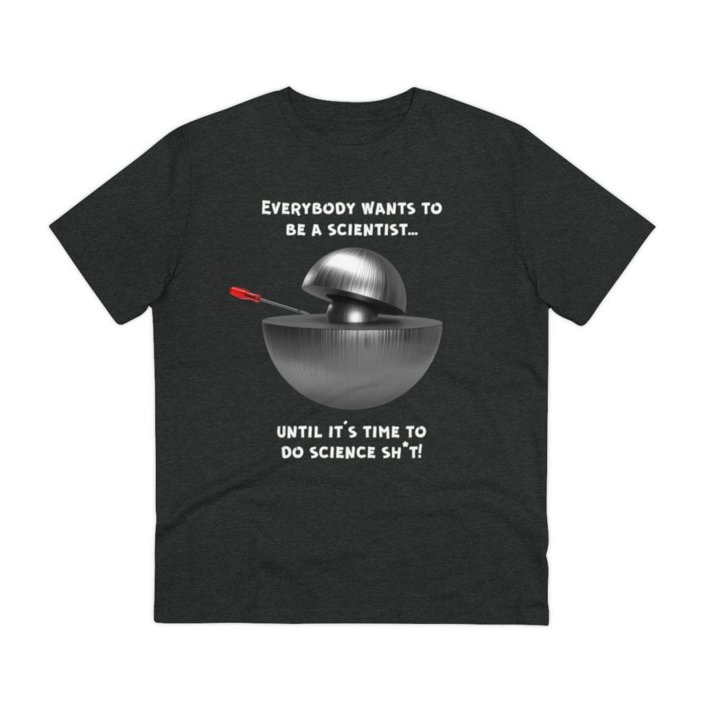 Europe Shipping Demon Core Scientist T-shirt - Nuclear Power Memes
